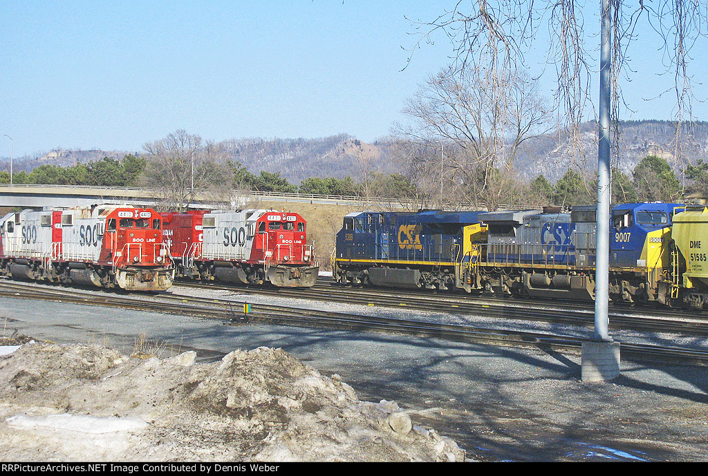 CSXT 5388-9007, CP's Tomah Sub.